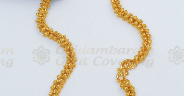 Buy South Indian Jewelry Latest Gold Chain Byzantine Jewelry For Gifting