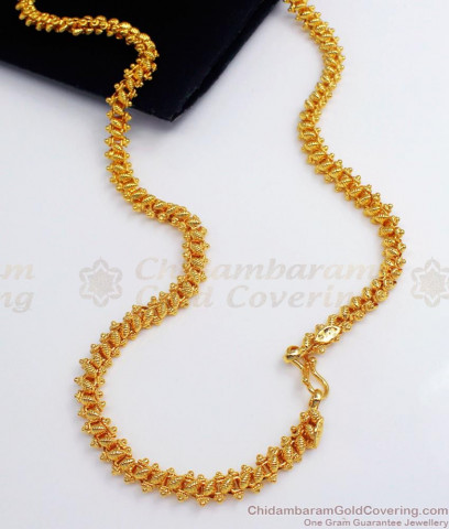 CKMN22 One gm Chidambaram Gold Plated Jewellery Kerala Gold Bead (Mani ...