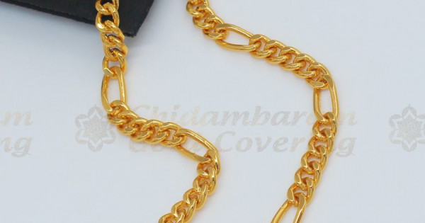 CGLM33 - Gold Chain for Men Sachin Chain Imitation Jewelry