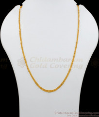 CGLM38 - Trendy Gold Chain for Men One Gram Chain Imitation Jewelry
