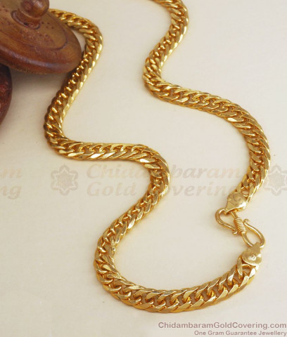 CKMN43 - Gold Plated Double Layer Rettavadam Design Guarantee Chain ...