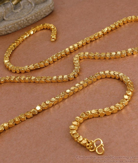Gold Plated Chains, Chidambaram Gold Covering Chains