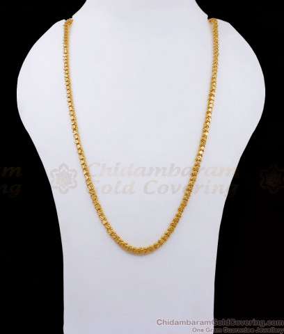 CHRT64 One Gram Gold Chain Spring Design Stylish Collection