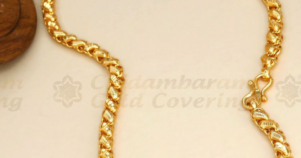 CHRT72 Gold Plated Polished Sundari Type Chain At Affordable Price