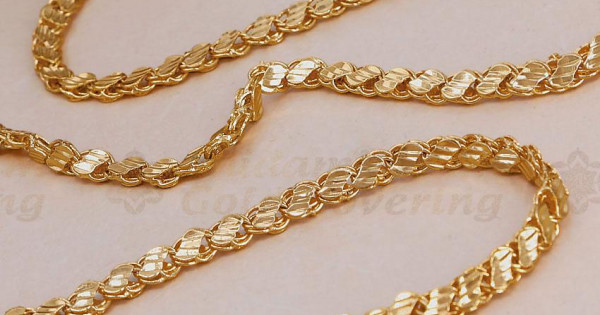 IMP12- Stylish 5 Metal S Cut Impon Chain Design For Everyday Use