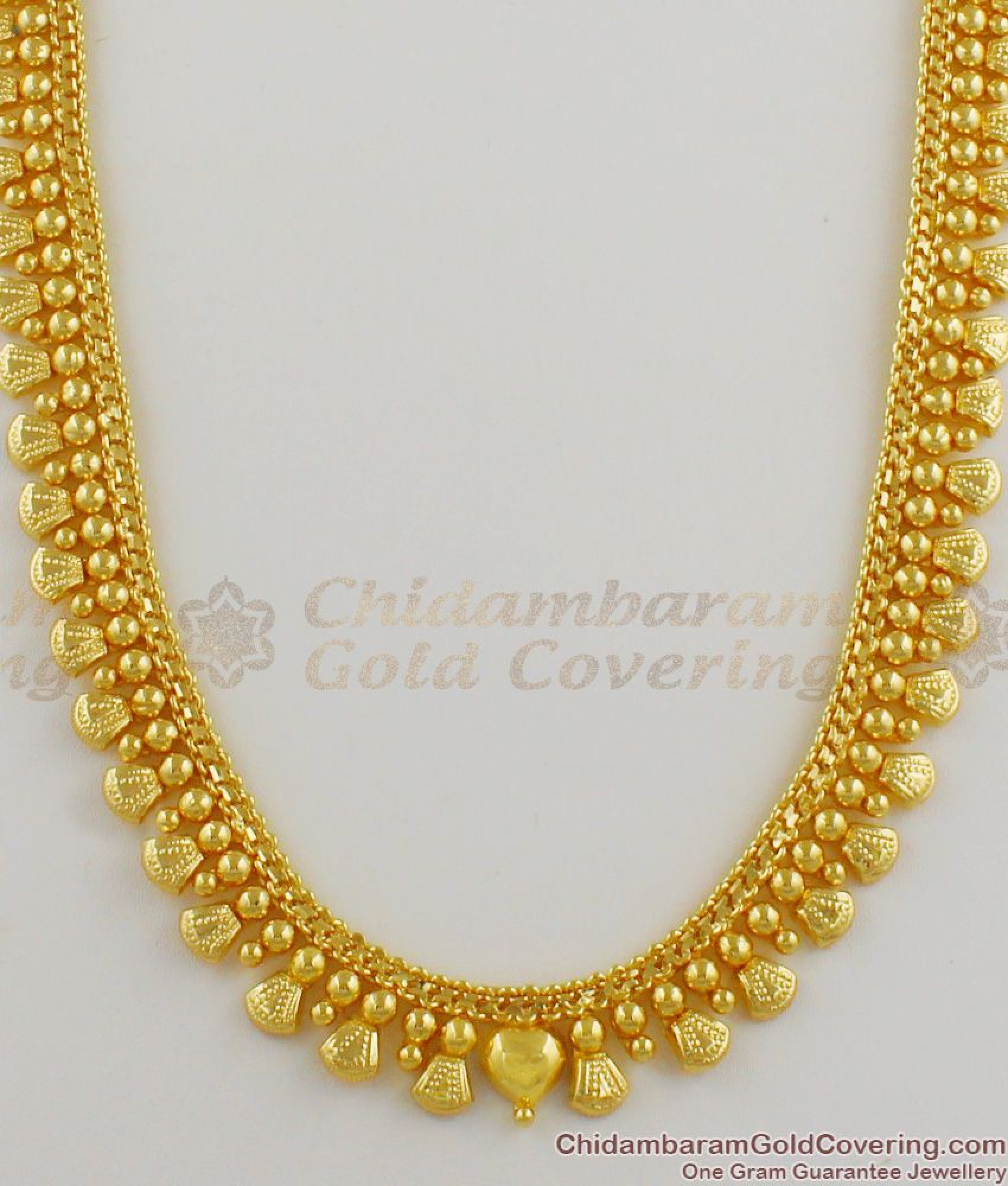 Light Weight Kerala Bridal Pattern Secondary Haram Collections For ...