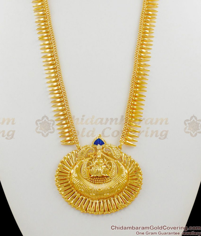 Kasu Malai, Ruby Stone Gold Plated Aaram, American Diamond Aaram ...