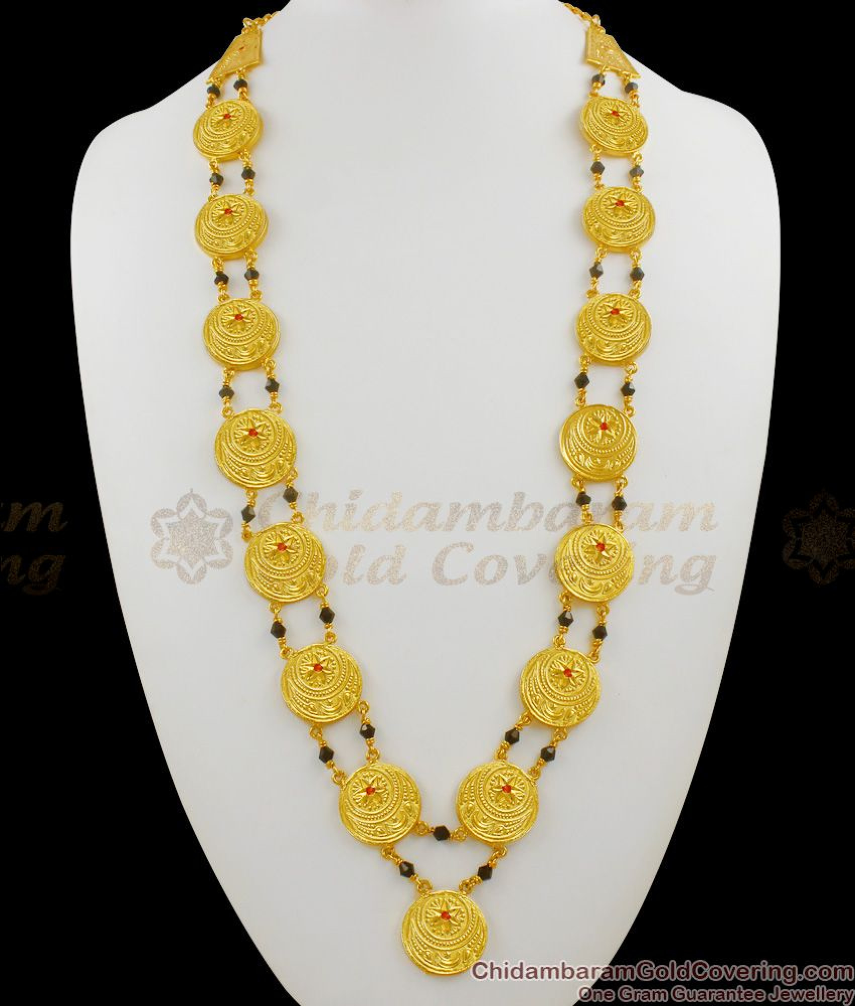 Islamic Traditional Galsar Grand Two Line Black Crystal Crescent Coin ...