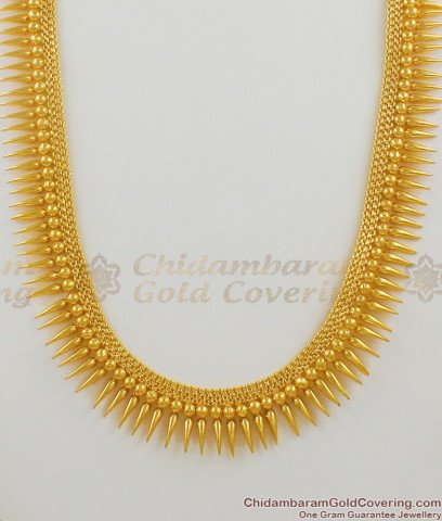 CDAS01-LG - One gm 30 inches Chidambaram Gold Plated Jewellery ...
