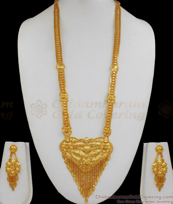 Kasu Malai, Ruby Stone Gold Plated Aaram, American Diamond Aaram ...