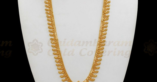 Trendy Fancy Design Gold Haaram For Women Jewellery Collections HR1742