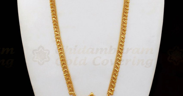 Traditional Calcutta Design Gold Haram From Chidambaram Gold Covering ...