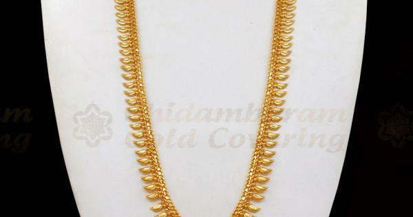 Flourishing One Gram Gold Haram With Single Ruby Stone HR2006