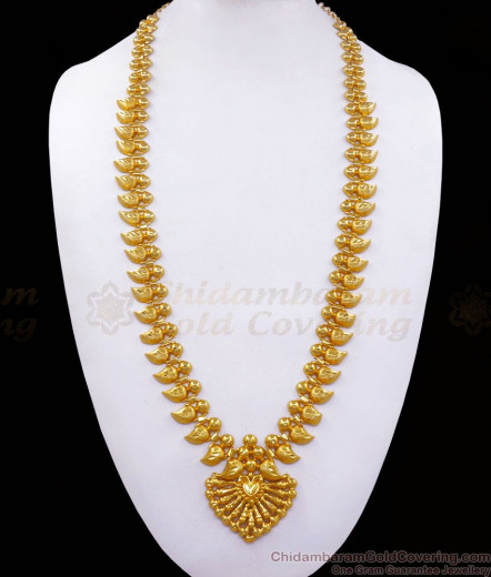 Kerala Bridal Necklace / Haaram - ChidambaramGoldCovering