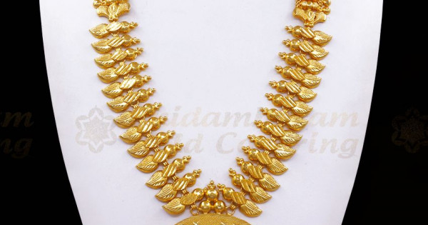 Gorgeous Bridal Gold Imitation Haram Net Pattern Design Shop Online HR2339