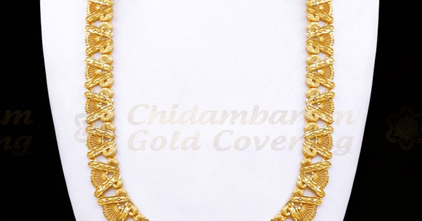 Long 2 Gram Gold Pattern Haram Pyramid Design Shop Online HR2369