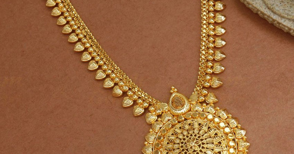 South Indian Gold Plated Haram Bridal Womens Jewelry HR2546