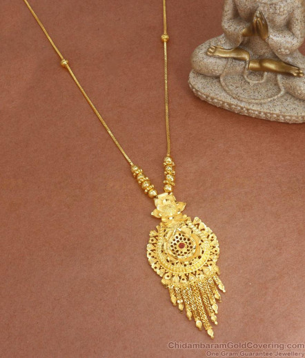 Grand Gold Calcutta Design Forming Haram Jewellery Set Bridal ...