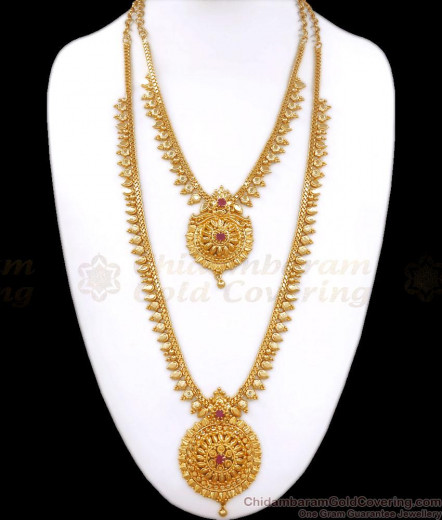 South Indian One Gram Gold Jewelry | One Year Guarantee