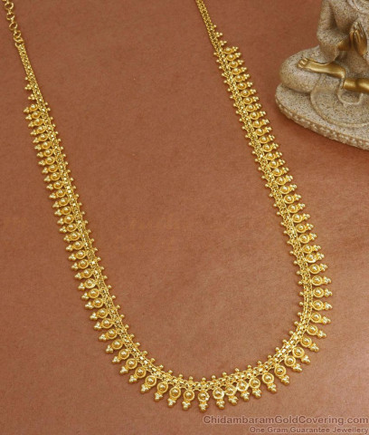 Simple And Light Weight Gold plated Leaf Coins Kasu Malai Haaram ...