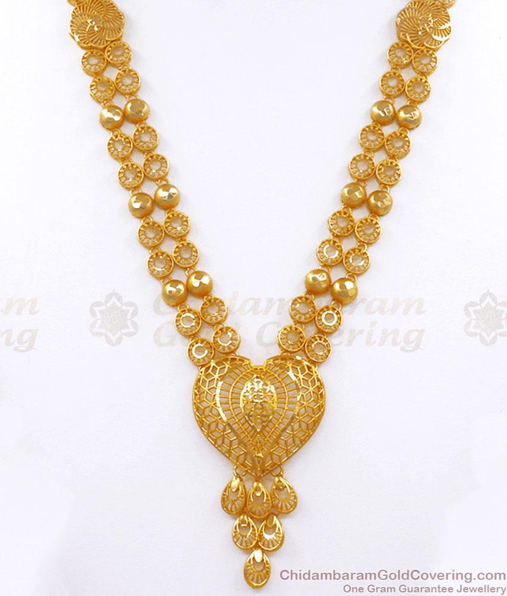 Arabic Double Line Heavy Gold Haram Earring Handmade Collections Shop ...