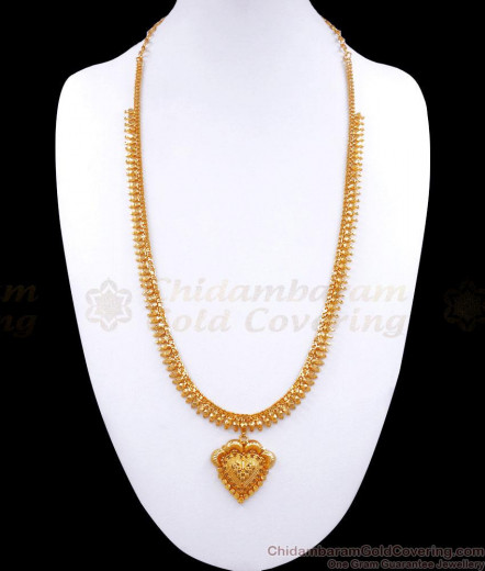 Kasu Malai, Ruby Stone Gold Plated Aaram, American Diamond Aaram ...