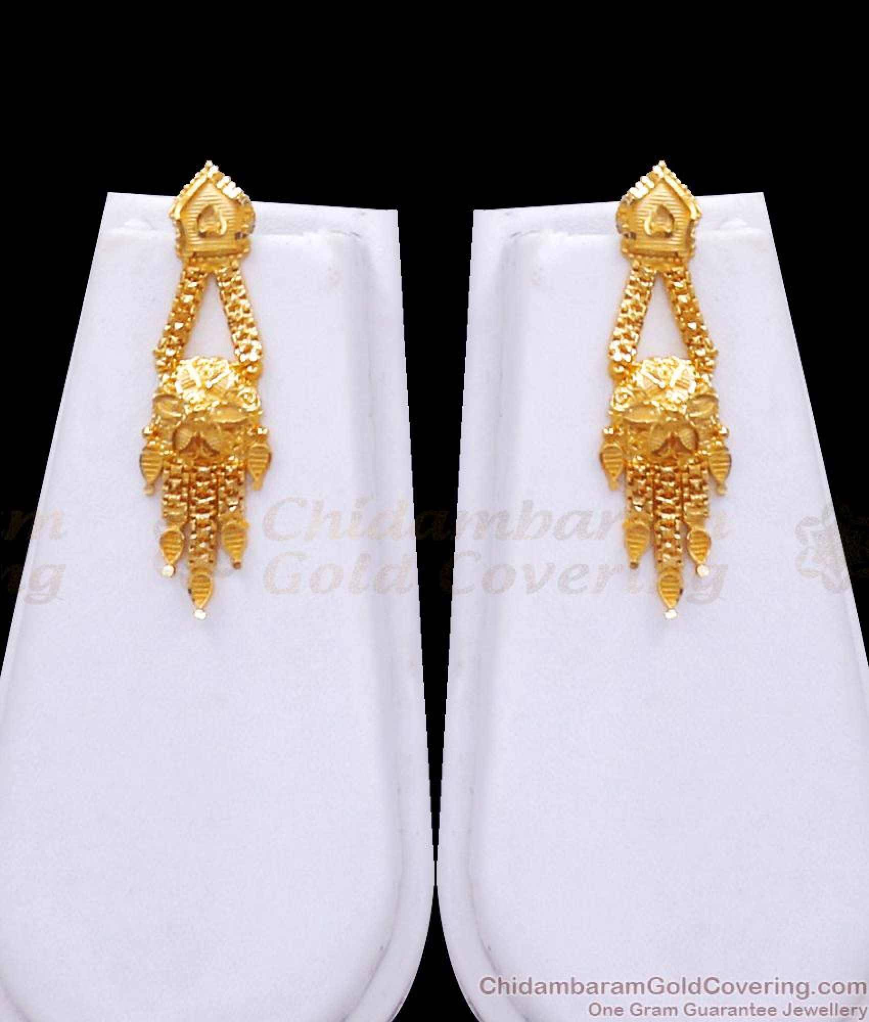 Grand Two Gram Gold Haram Necklace For Womens Wedding Collections HR2917