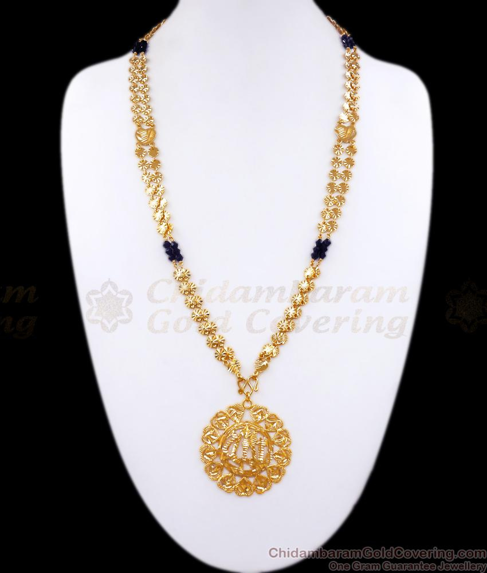 Islamic Wedding Design Gold Long Haaram Collections HR2923