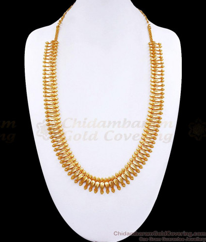 Indian Bollywood Calcutta Design Gold Plated Long Haaram Jewelry HR1216