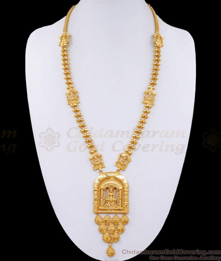 Kasu Malai, Ruby Stone Gold Plated Aaram, American Diamond Aaram ...