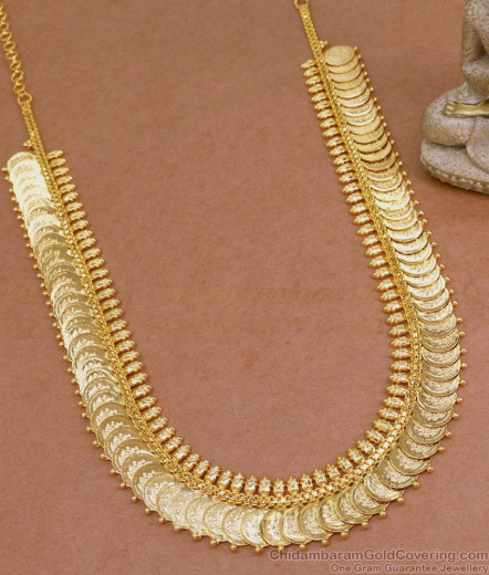 Magnificent Kerala Model Bridal Wear Heavy Gold Inspired Haram Malai HR1207