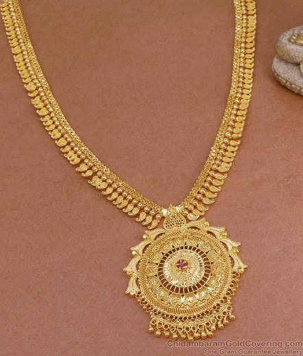 Gorgeous Multi Color Stone Gold Inspired Haram Jewelry Bridal ...