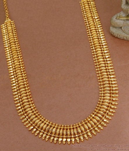 Kasu Malai, Ruby Stone Gold Plated Aaram, American Diamond Aaram ...
