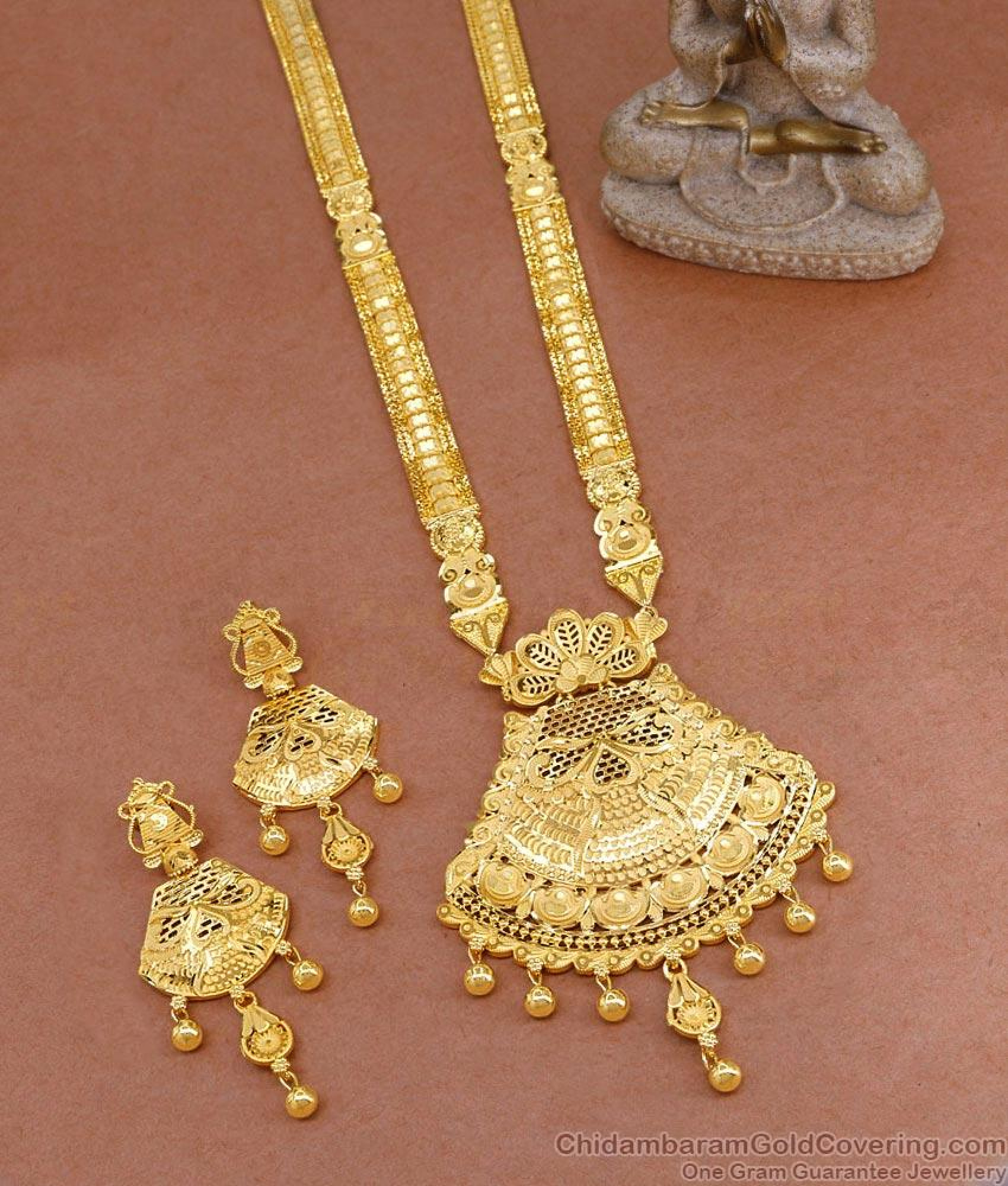 Beautiful Gold Haram Latest Arabic Designs Imitation Jewellery HR3346