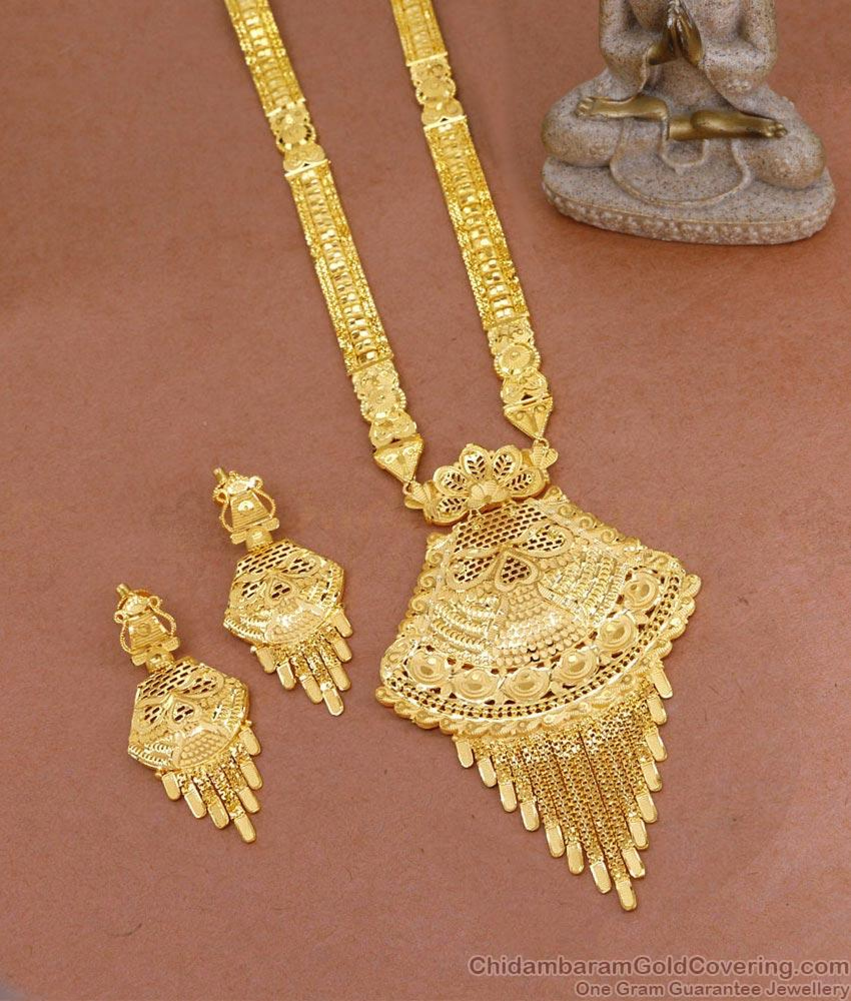 New Arrival Pure Gold Tone Turkish Haram Designs For Brides HR3347