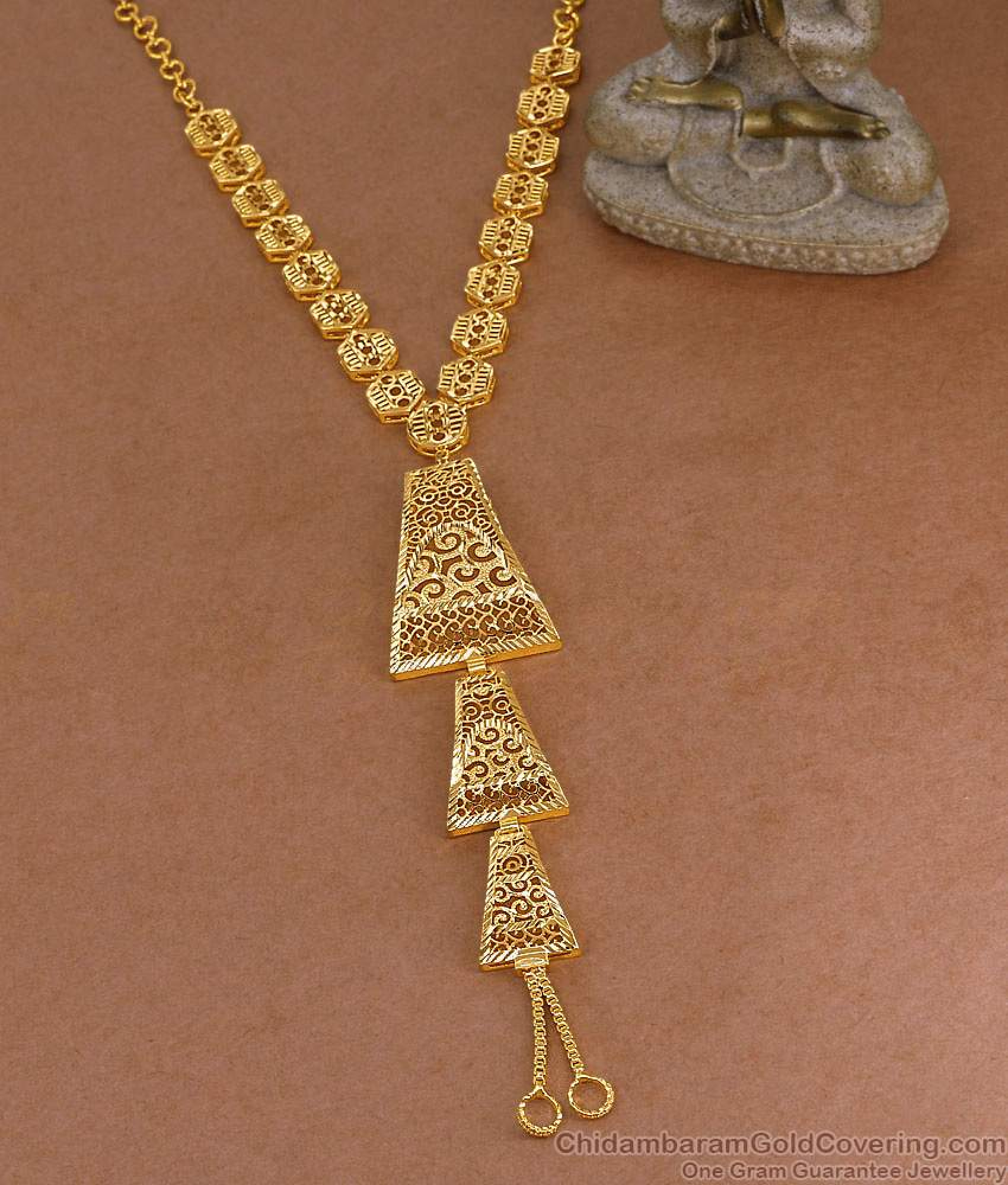 Latest Dubai Gold Secondary Haram Arabic Wedding Jewelry For Women HR3578