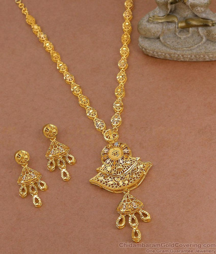 Latest Forming Gold Kolkata Haram Bridal Designs Shop Online HR2890