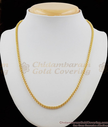Mens Gold Short Chain For Daily Use Buy Online CHNS1003
