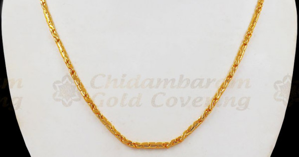 New Model Short Gold Chain Daily Wear Mens Fashions CHNS1090