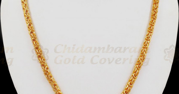 Over Thick Gold Short Chain Mens Fashions Daily Wear CHNS1091