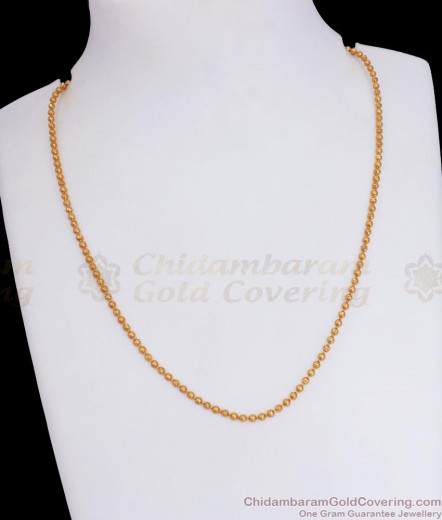 Gold Plated Chains, Chidambaram Gold Covering Chains