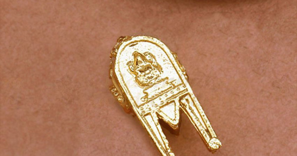 THAL120 One Gram Gold Lakshmi Design Thopa Thali Imitation Jewelry