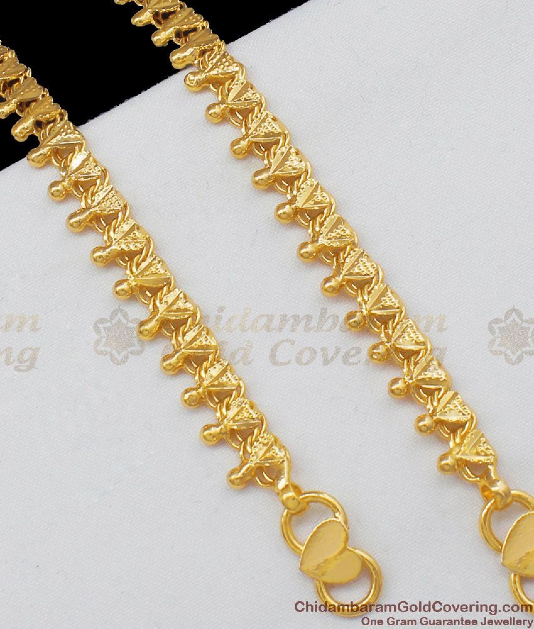 10 Inch Stylish Love Gift Padasaram Gold Imitation Kolusu Collections ...