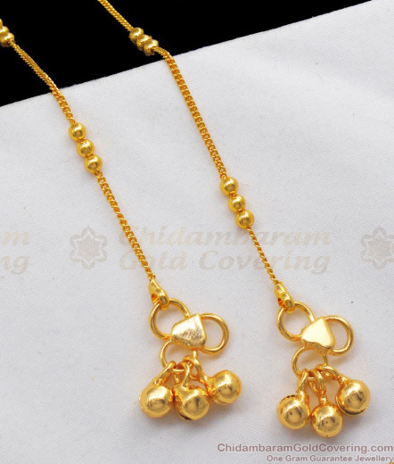 10.5 Inch One Gram Gold Padasaram Kerala Design Kolusu For Daily Use ...