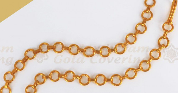 AS1002 Antique Matt Finish Back Chain For Haram And Necklace