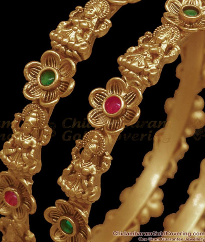South Indian Traditional Kerala Pattern Mullai Trendy Designed Gold ...