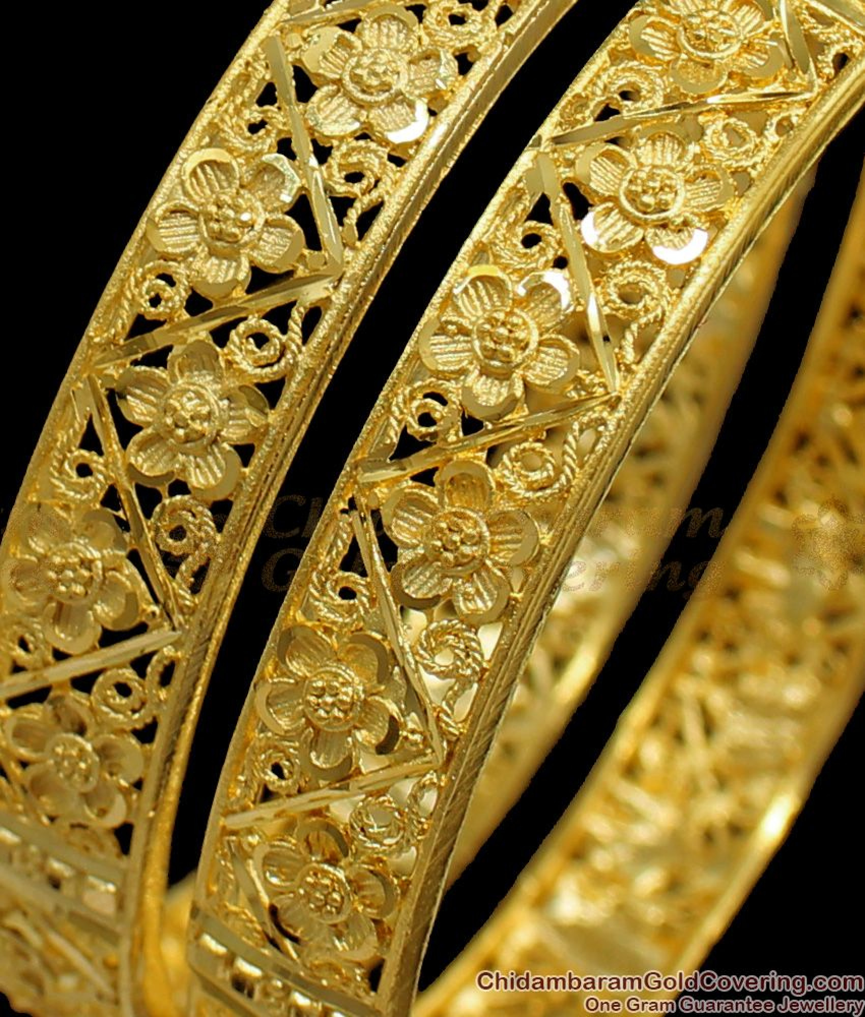 Buy Fantastic Real Gold Forming Bangles For Wedding Collections