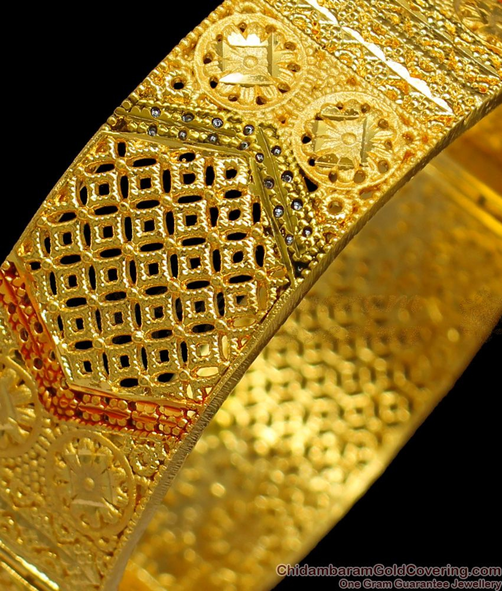 BR1300-2.4 Magnificent Hand work Screw Type Model Gold Forming Enamel ...