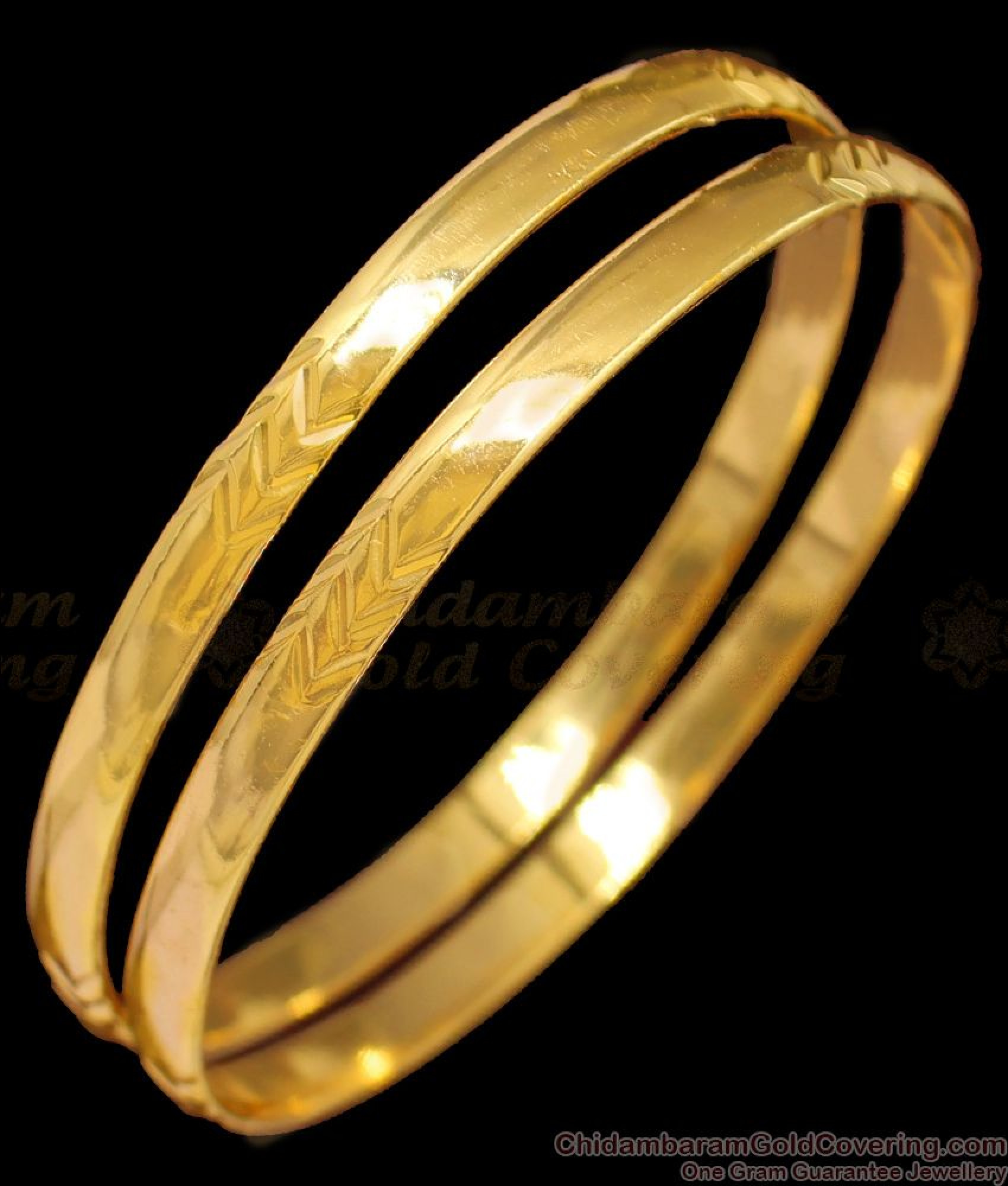 BR1331-2.4 Grand Festive Model Original Impon Gold Tone Bangles Latest ...