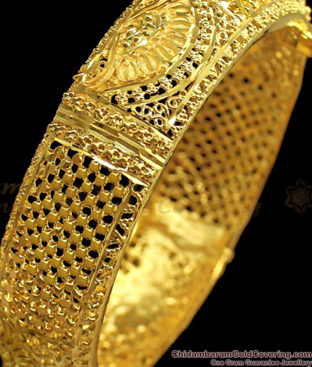 Gold Plated Bangles, Chidambaram Gold Covering Bangles